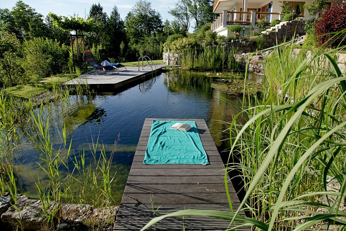 Biotop - Natural Pool on a Steep Slope
